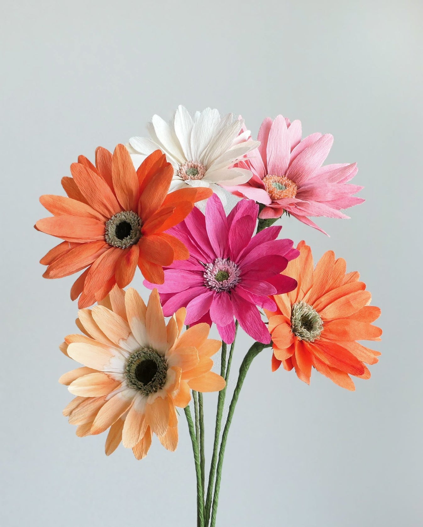Paper Gerbera Daisy tutorial & templates – Cynthia Meiring Studio